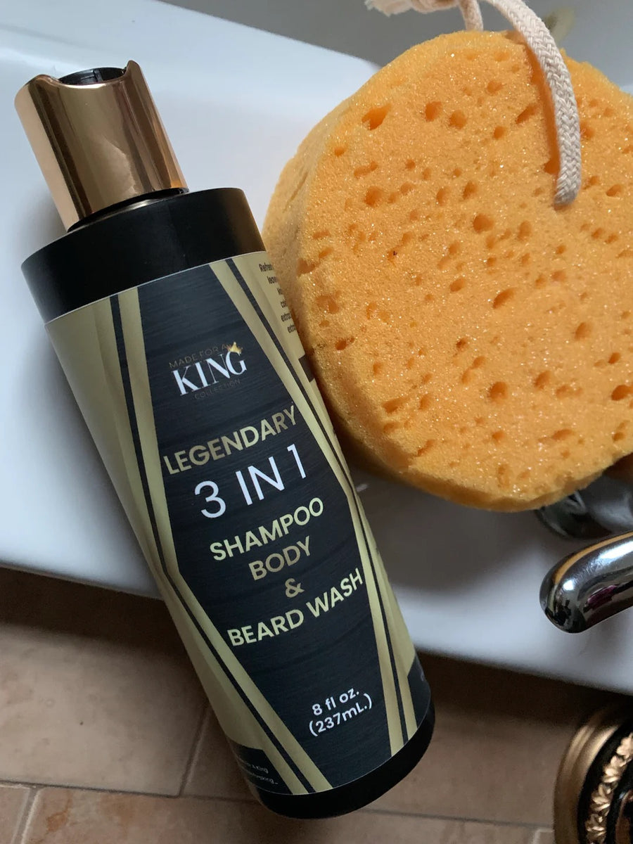 Legendary 3 in 1 shampoo, beard & body wash – Eat Live Heal, LLC